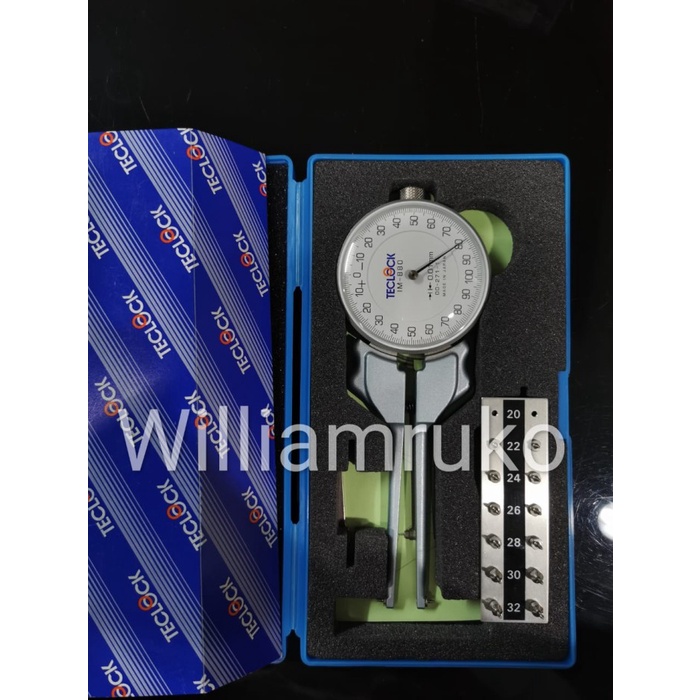Jual [Original] Teclock Internal Dial Caliper Gauge 0.01Mm Type: Im-880 ...