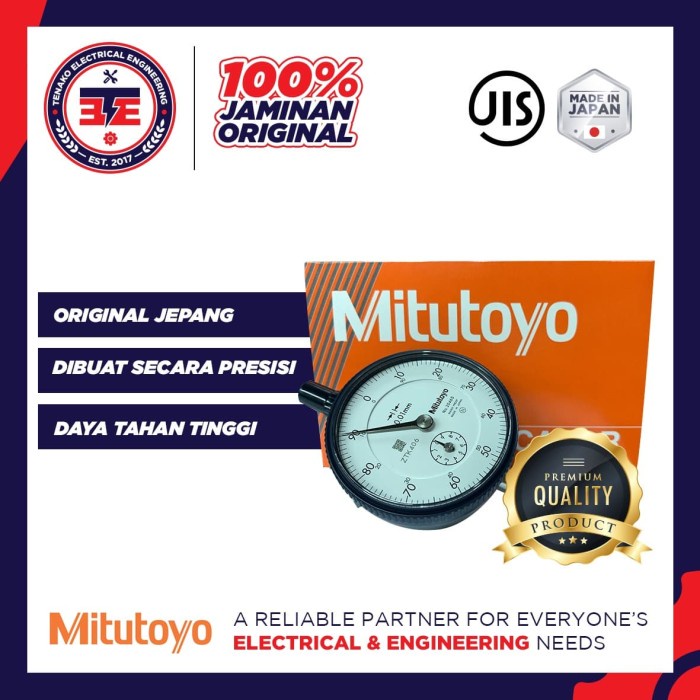 Jual [Original] Dial Indicator Mitutoyo 1-10Mm 2046S Original Japan ...