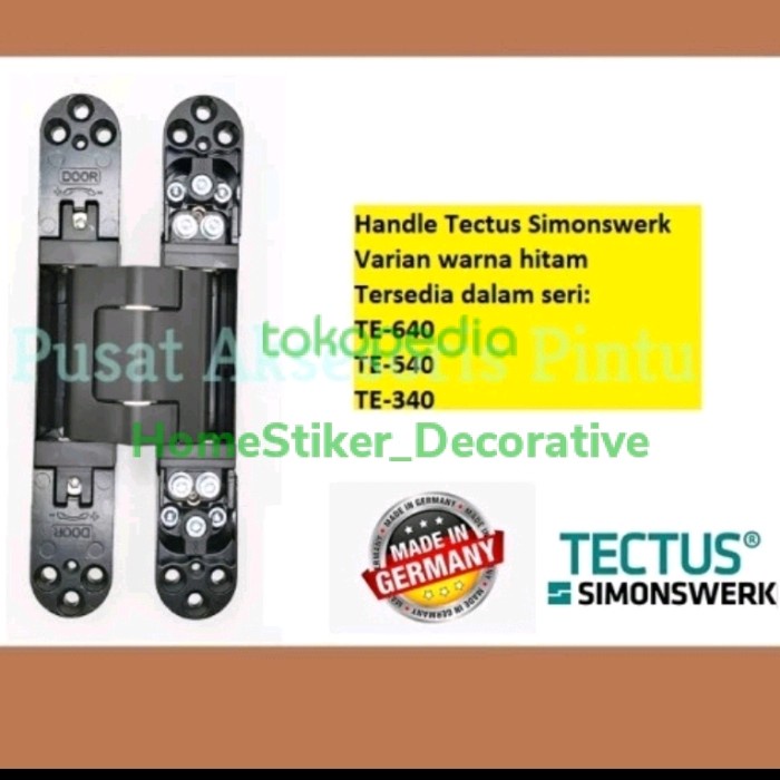 Jual Engsel Tanam Pintu Tectus/Concealed Hinges Tectus Te-540-3D Beban ...