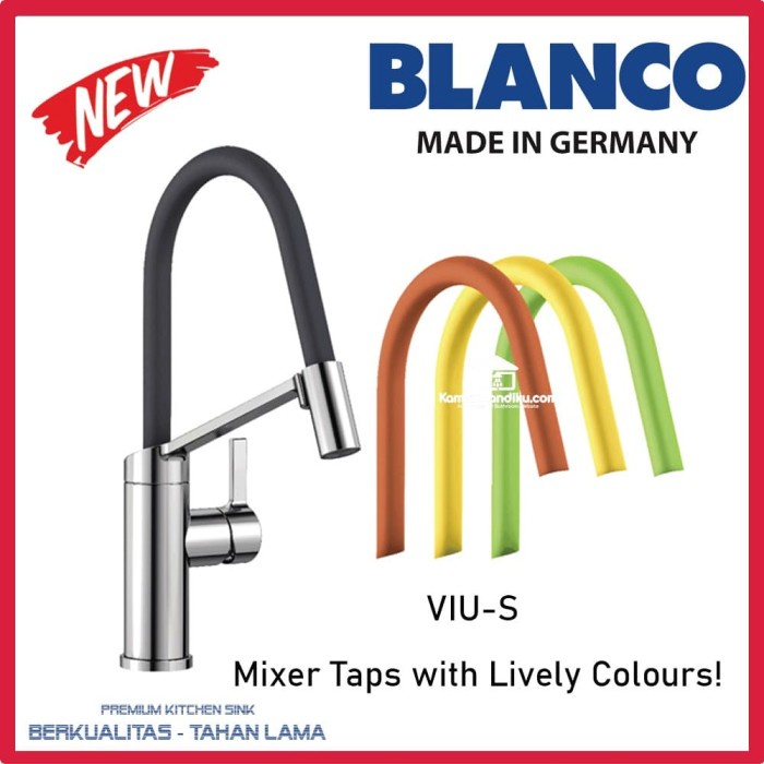 Jual [New] Blanco Keran Cuci Piring Kitchen Sink Warna Warni Viu-S New ...