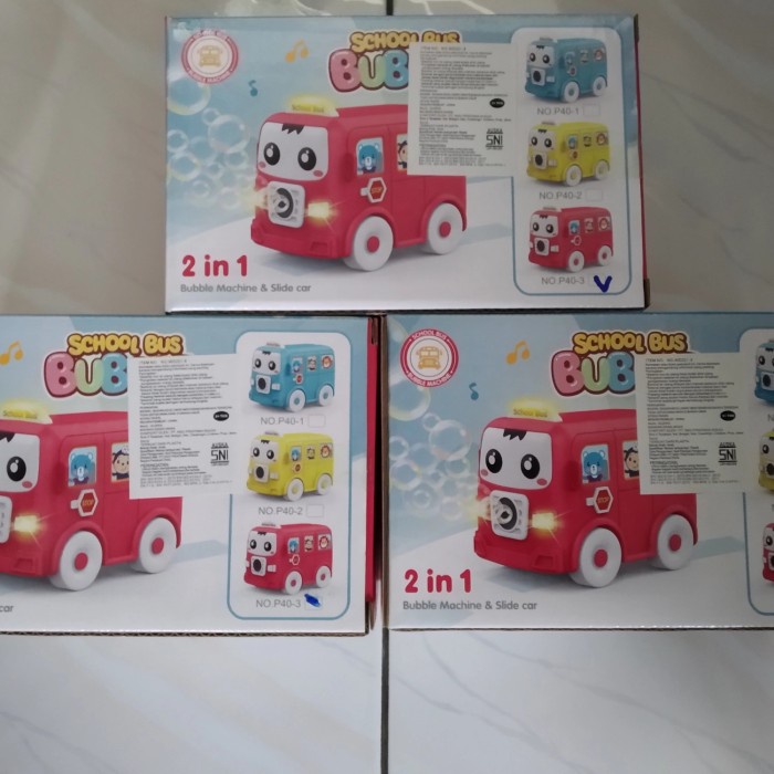 Jual MUST HAVE!! MAINAN BUBBLE BUS SEKOLAH GELEMBUNG BUSA BALON SCHOOL ...
