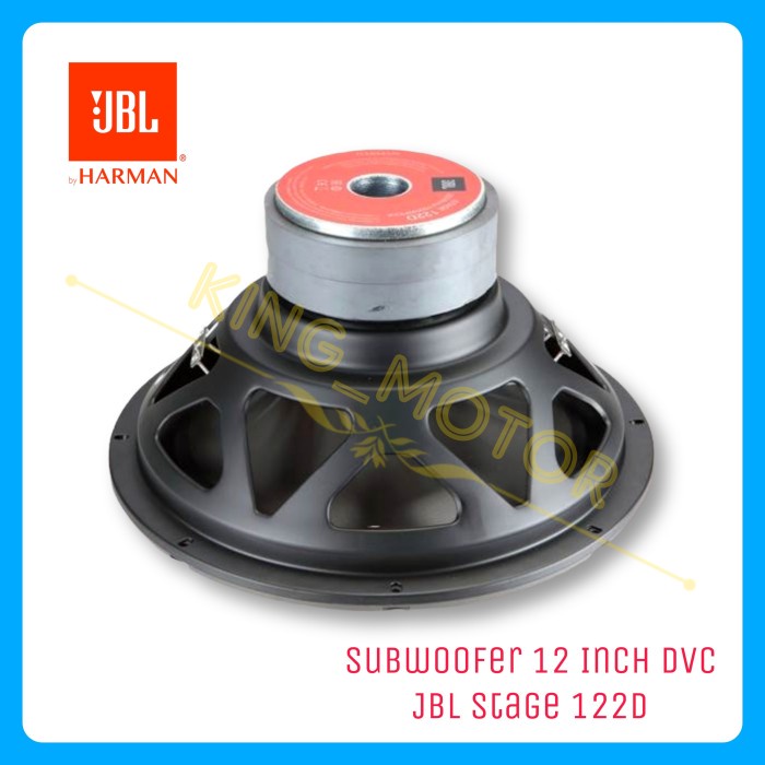 Jual Subwoofer 12 Inch DVC JBL Stage 122D best | Shopee Indonesia