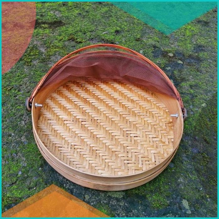 Jual Tudung Saji Bambu Tudung Saji Datar Tudung Saji Anyaman Bambu S ...