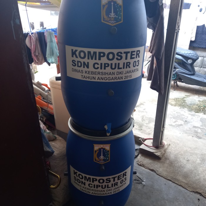 Jual KOMPOSTER 120L T81 D45CM TONG PLASTIK HDPE | Shopee Indonesia