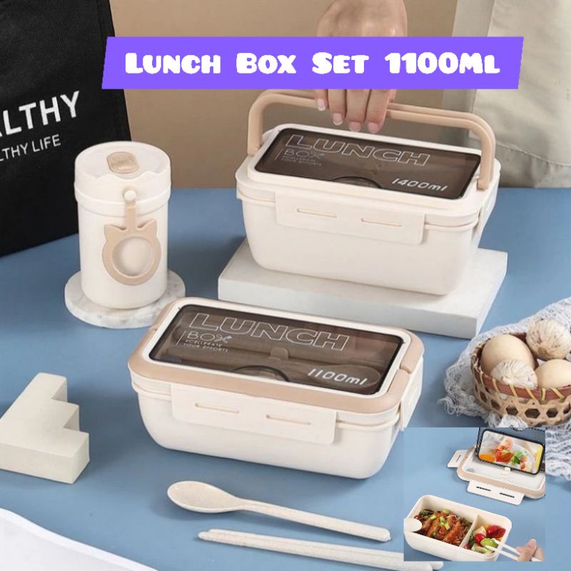 Jual Lunch Box Set Kotak Bekal 1100 ml Kotak Bekal Anak/Tempat Makan ... Jual Lunch Box Set Kotak Bekal 1100 ml Kotak Bekal Anak/Tempat Makan ...