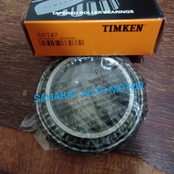 Jual Cod Bearing Roda Depan Luar Hardtop 2F Lm102949/10 Timken Original ...