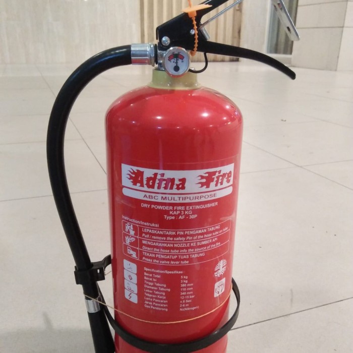 Jual Promo Apar 3Kg Adina Fire Abc Powder | Shopee Indonesia