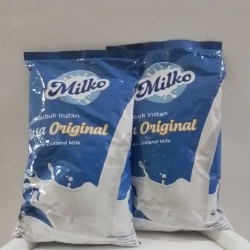 Jual Milko Susu Bubuk Instan Rasa Original Full Cream 1kg | Shopee ...