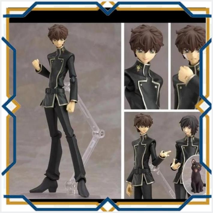 Jual [aug] figure figma code geass zero suzaku kururugi max factory gsc ...