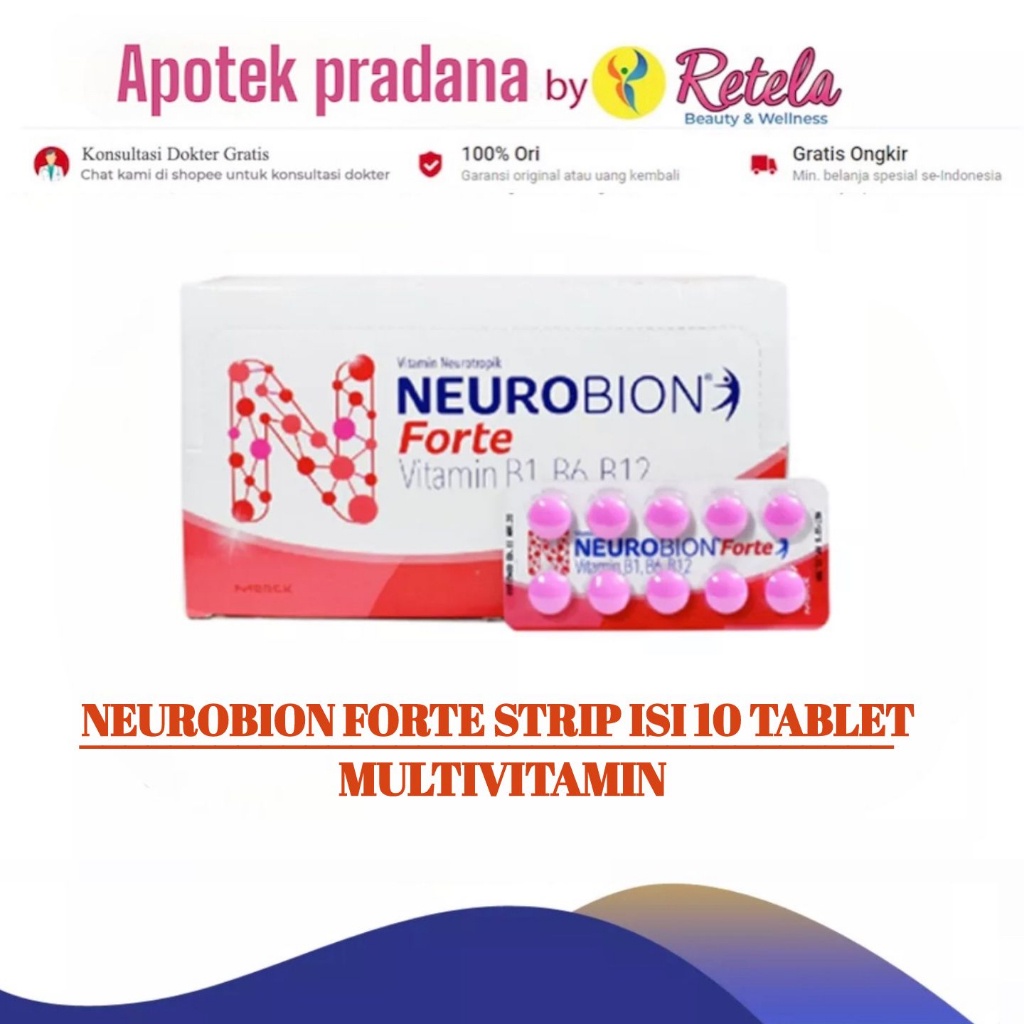 Jual Neurobion Forte 10 Tablet | Shopee Indonesia