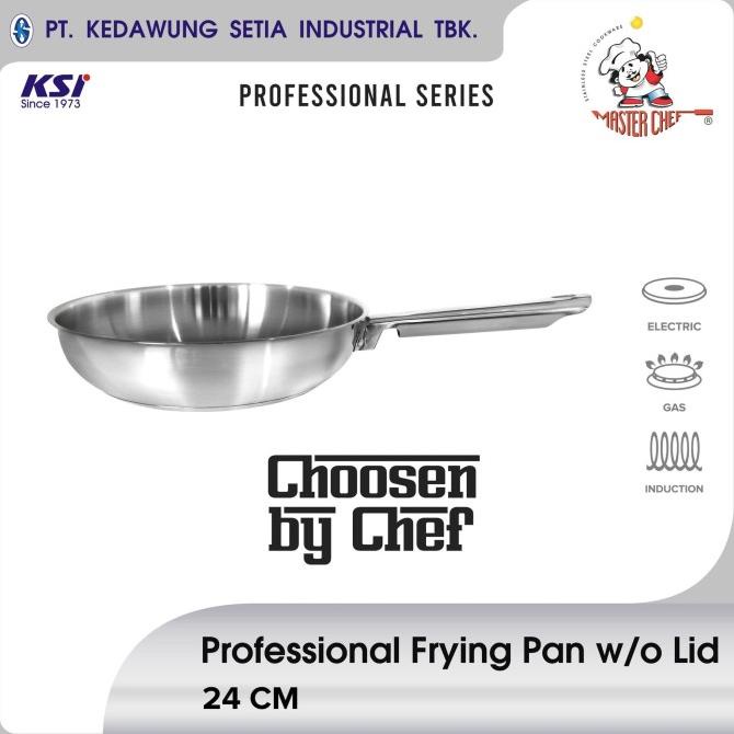 Jual Master Chef Professional Panci Stainless Frying Pan 24 cm | Shopee ...