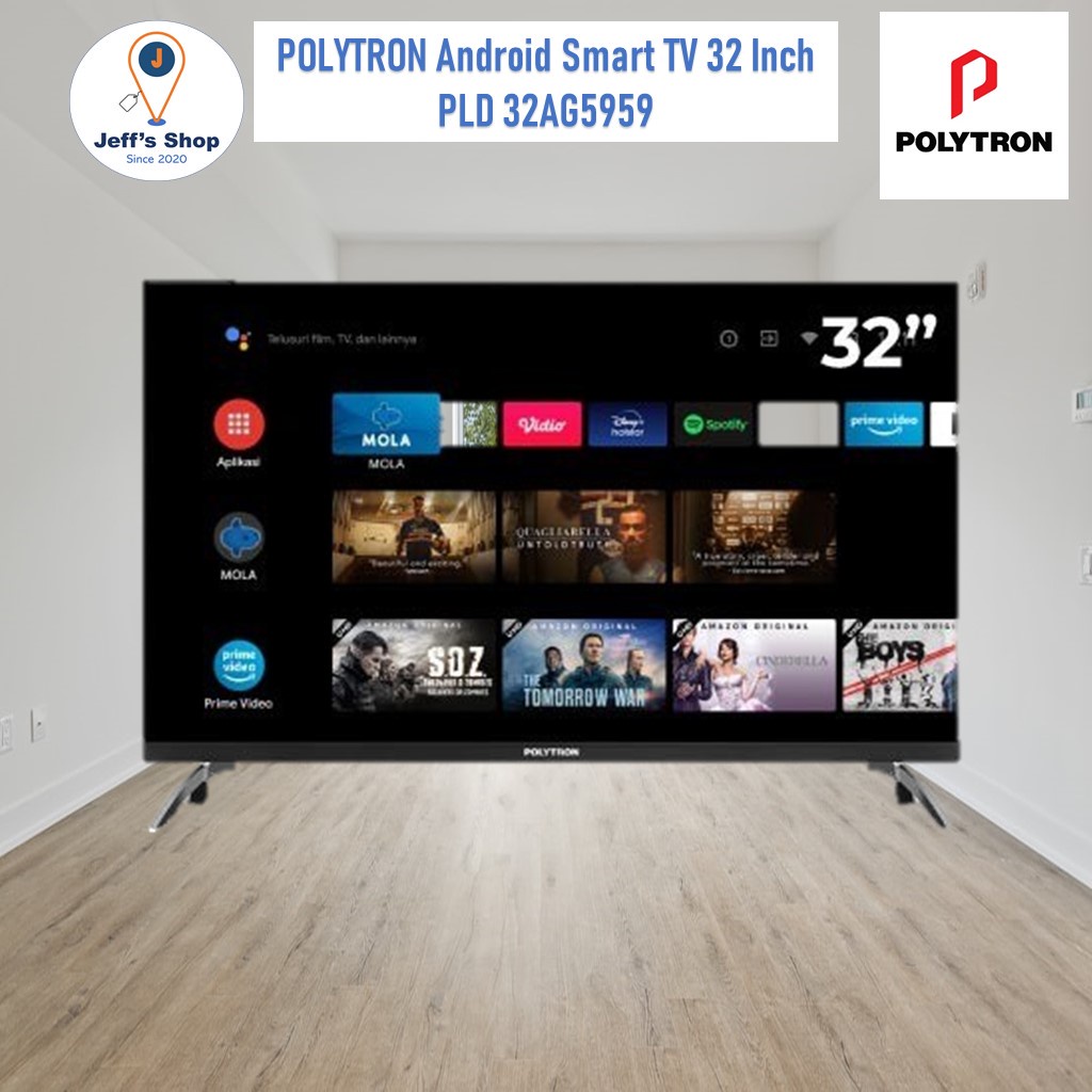 Jual LED TV Polytron Smart Android TV 32 Inch PLD 32AG5959 | Shopee Indonesia