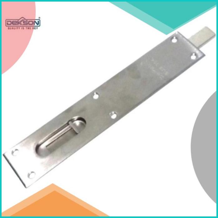Jual Flush Bolt/Slot Tanam Pintu Lipat Aluminium/Kayu Dekkson FBP S/S 8 ...