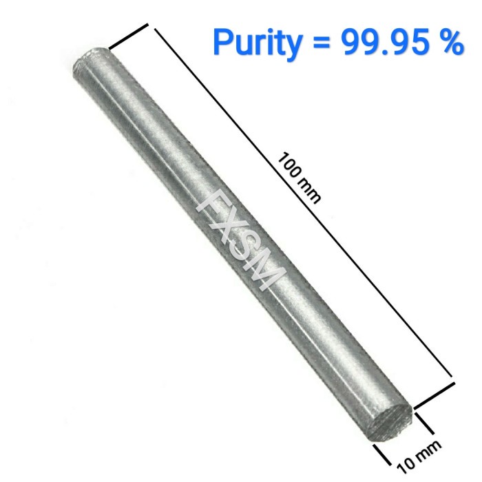 Jual Zinc Anode Rod Elektroda Batang Zinc Seng | Shopee Indonesia