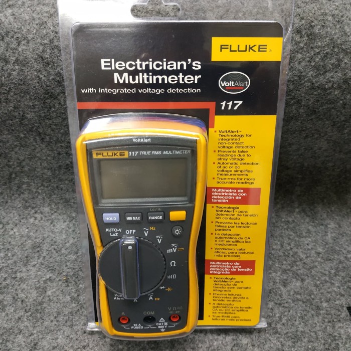 Jual MULTIMETER DIGITAL TRUE RMS FLUKE 117 ORIGINAL | Shopee Indonesia