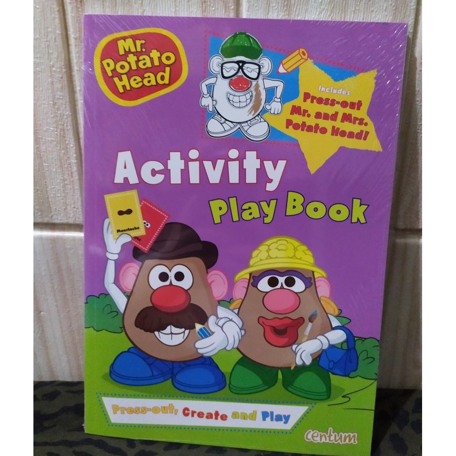 Jual Mr Potato Head Press-Out & Play Activity Book :Buku Anak Impor ...