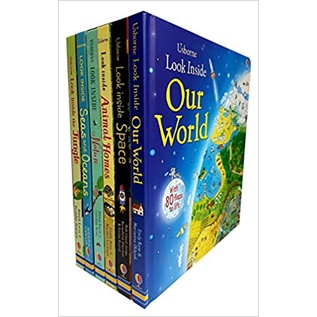 Jual Usborne Look Inside Our world 6 Books Collection Pack Set ( Seas ...