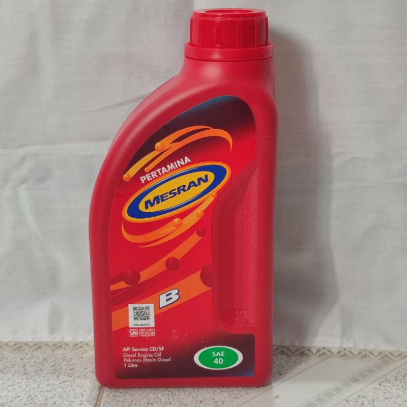 Jual Oli Mesran B SAE 40 | 1L | Shopee Indonesia