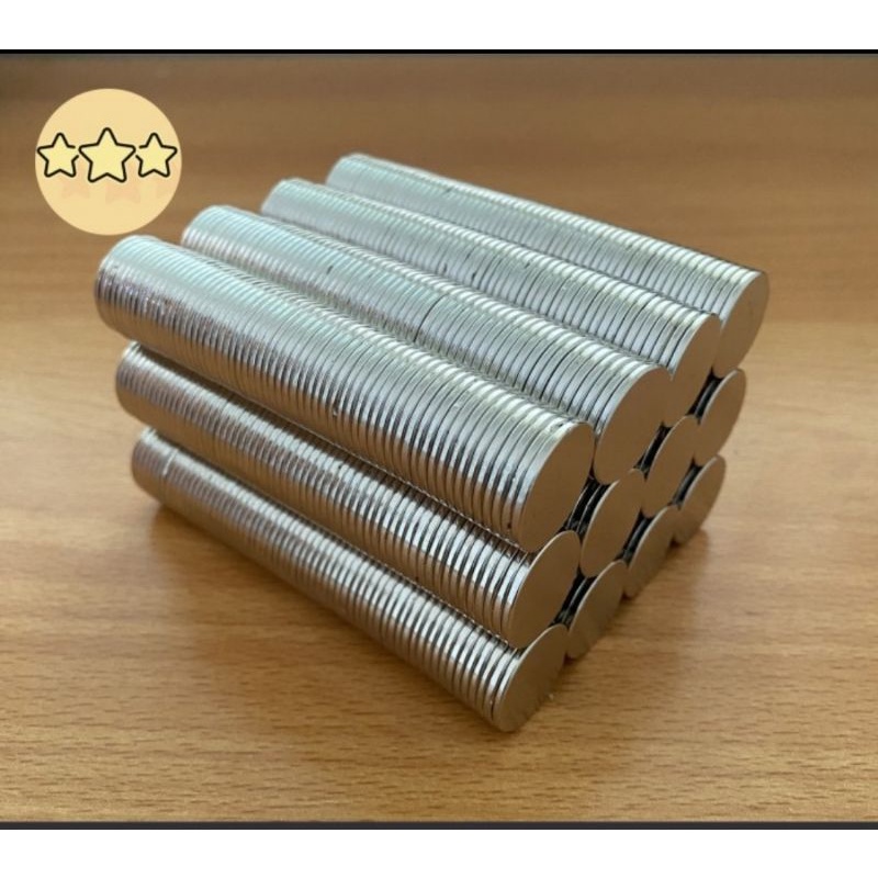 Jual Magnet neodymium bulat 20x2 mm 20x2mm 20mmx2mm 20*2mm 20 2 20mm x ...