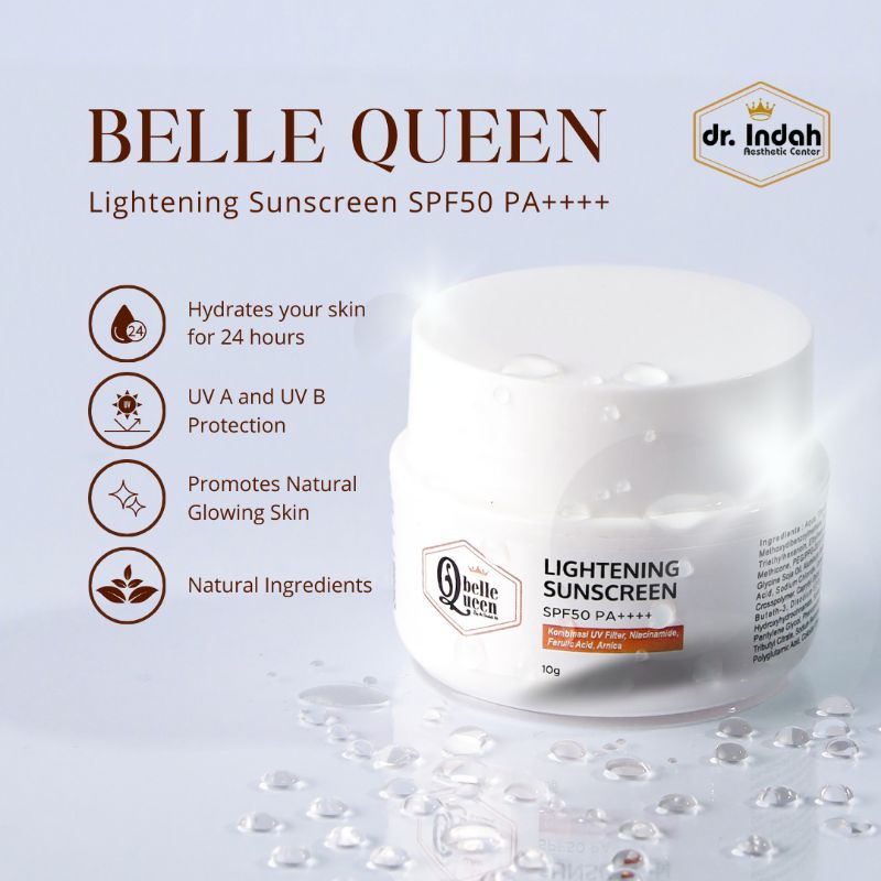 Jual Belle Queen Lightening Sunscreen | Shopee Indonesia