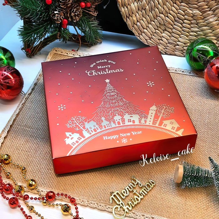 Jual BOX/NASTAR SEKAT CHRISTMAS/NATAL ISI 25 HOLE | Shopee Indonesia