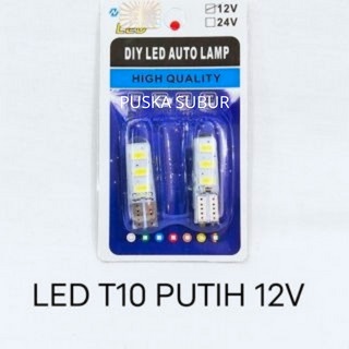 Jual LAMPU LED PUTIH T10 T 10 LAMPU SENJA SEN MOTOR star | Shopee Indonesia