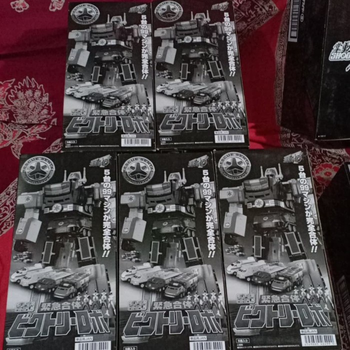 Jual Minipla Megazord Gogo V Go Go Five Lightspeed Rescue Light Speed ...