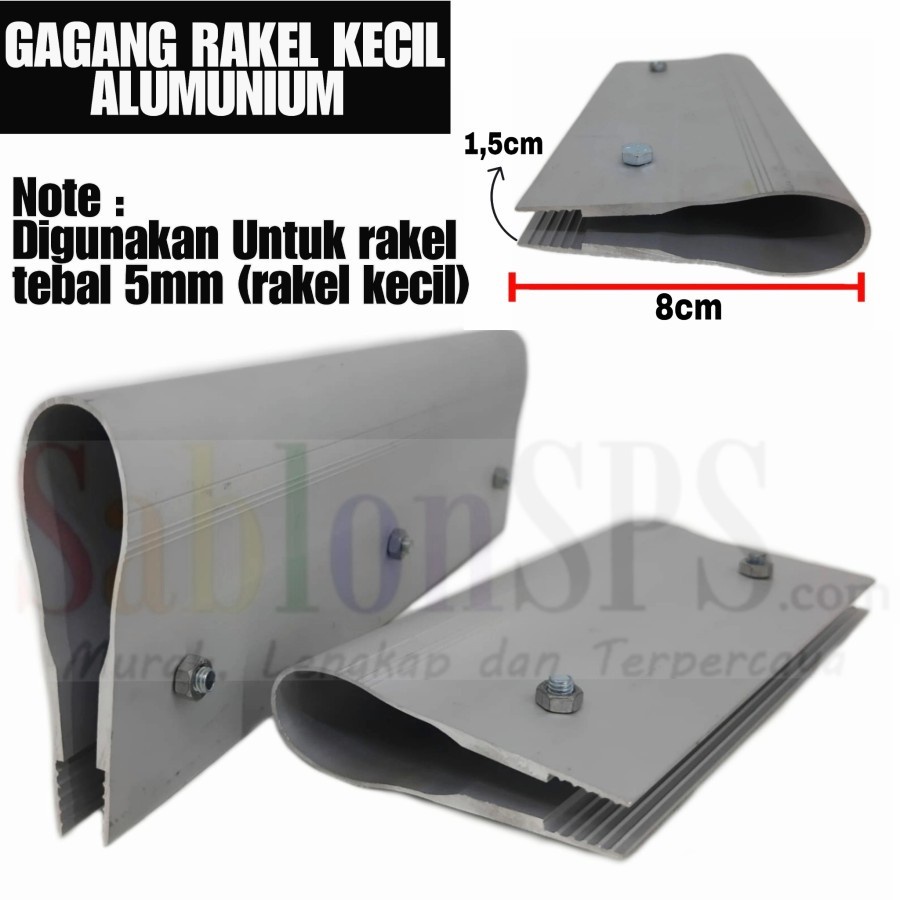 Jual GAGANG RAKEL KECIL ALUMUNIUM SABLON 25CM BAUT LUAR | Shopee Indonesia