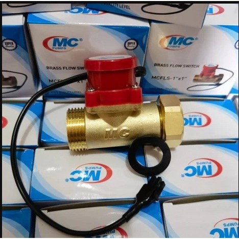 Jual For Sale Brass Switch 1"-3/4" Mc - Flow Switch Mc - Otomatis Pompa ...