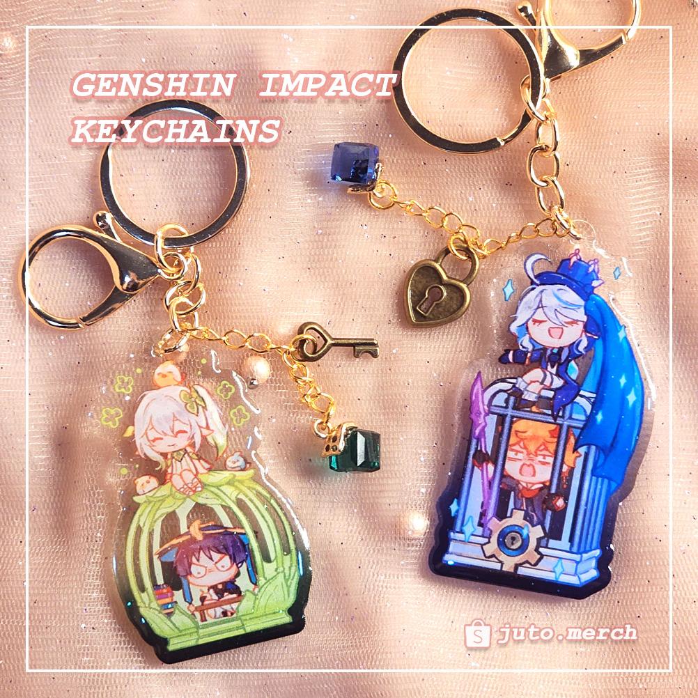 Jual COD GENSHIN IMPACT KEYCHAIN NAHIDA WANDERER FURINA CHILDE (FAN ...