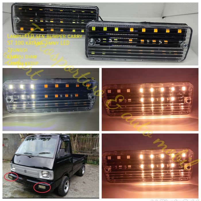 Jual Lampu Led Sen Sein Bumper Depan Suzuki Carry St100 Katana Jimny Led Kode Ku007 | Shopee ...