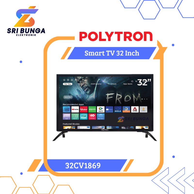 Jual LED Smart TV POLYTRON PLD 32CV1869 Digital TV 32 Inch 32CV2269 | Shopee Indonesia