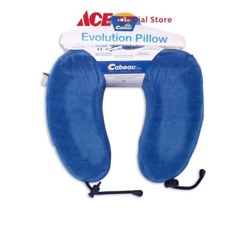 Jual Promo Ace - Cabeau Evolution Bantal Leher Memory Foam - Biru ...