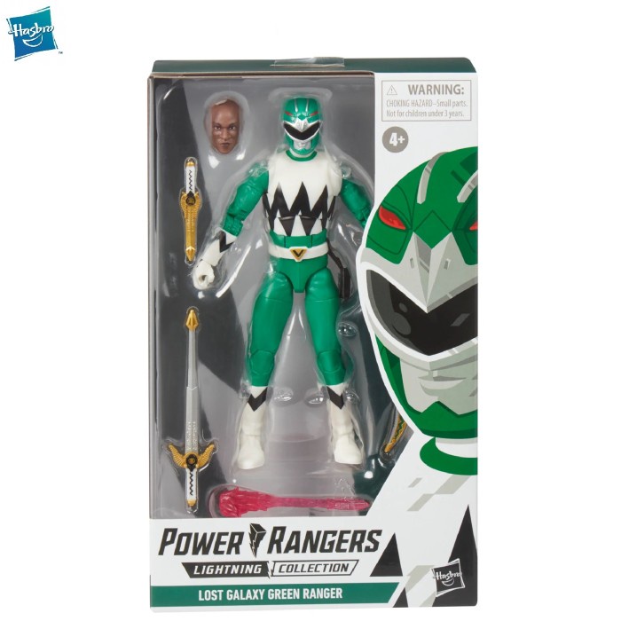 Jual POWER RANGERS Lightning Collection Lost Galaxy Green Ranger Figure ...