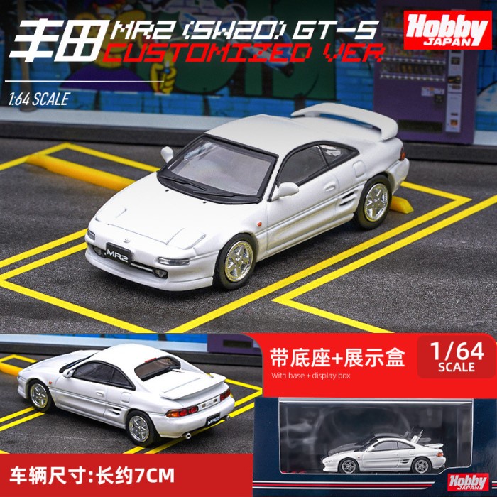 Jual HOT SALE!!! DIECAST HOBBY JAPAN 1:64 TOYOTA MR2 SW20 GT-S SPORT CAR MOBIL KOLEKSI TERBARU ...