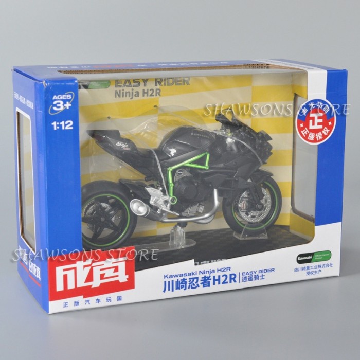 Jual FLASH SALE!!! MINIATUR REPLIKA MOTOR KAWASAKI NINJA H2R SKALA 1 12 ...