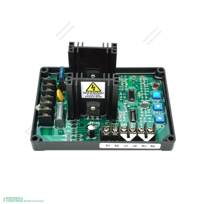 Jual Gavr Avr Universal Genset Cf Voltage Stabilizer 8A 12A 15A 20A ...