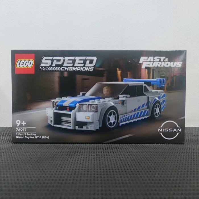 Jual LEGO Speed Champions 76917 2 Fast 2 Furious Nissan Skyline GT-R ...