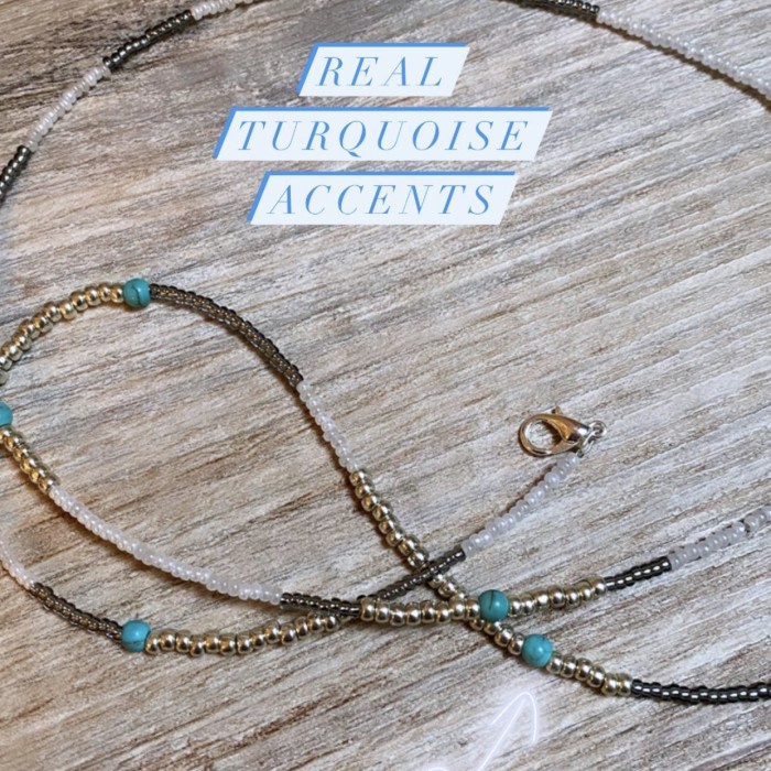 Jual Dual mask chain & glasses chain pyrus stone - ready -CTT | Shopee ...