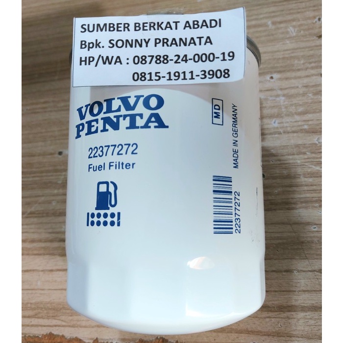 Jual VOLVO PENTA 22377272 FUEL FILTER - MADE IN GERMANY | Shopee Indonesia