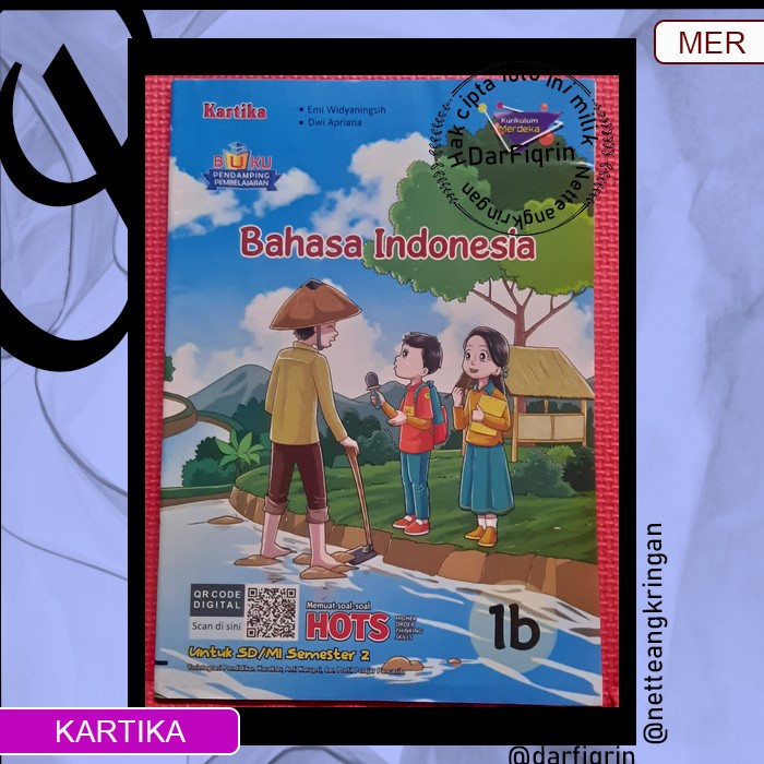 Jual LKS Bahasa Indonesia Kelas 1 2 4 5 Semester 2 SD/MI KURMER Kurikulum Merdeka-Kartika-HOTS ...