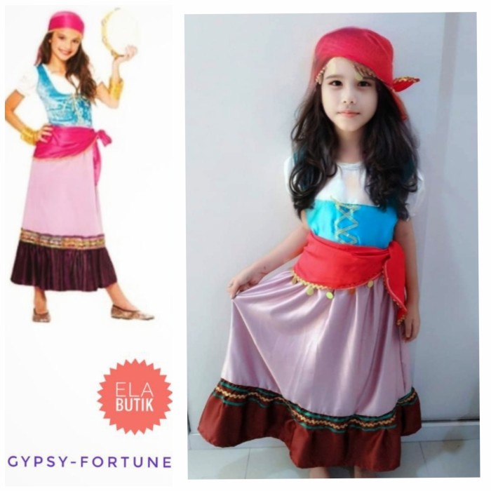 Jual kostum peramal/gypsy/fortune teller. | Shopee Indonesia