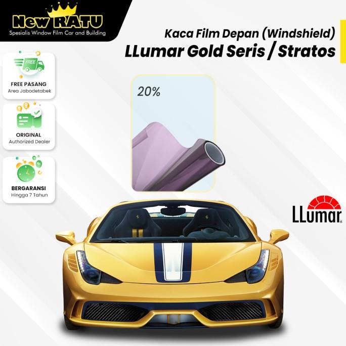Jual Kaca Film Llumar Gold Series Dan Llumar Stratos | Shopee Indonesia