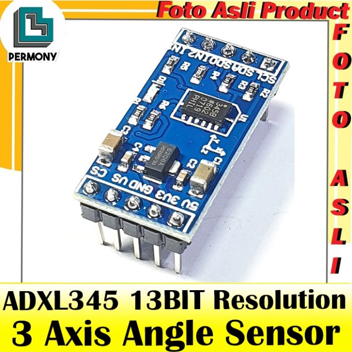 Jual ADXL345 Accelerometer 3 Axis Angle Sensor ADXL 345 Module | Shopee Indonesia