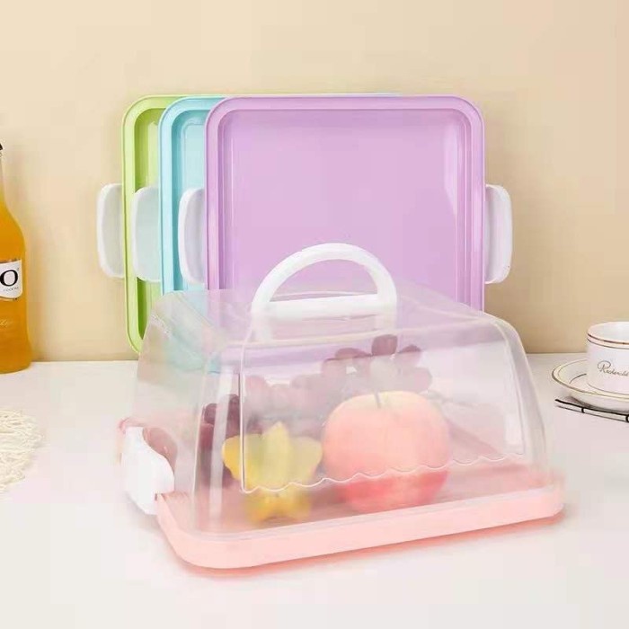 Jual CAKE CARRIER CONTAINER STORAGE BOX / WADAH TEMPAT KUE / CUPCAKE ...