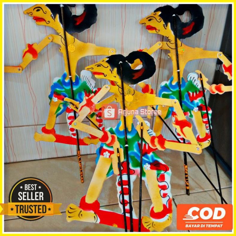 Jual BISA COD WAYANG KULIT AESTHETIC WAYANG BERWARNA BOLAK BALIK ARJUNA ...