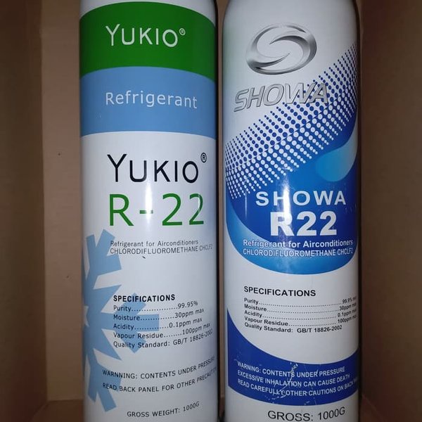 Jual SHOWA R22 REFRIGERANT FREON R 22 KALENG ISI 1KG | Shopee Indonesia
