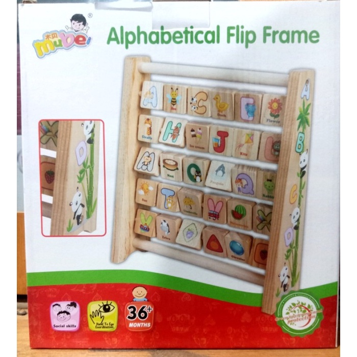 Jual Mainan anak motorik edukasi alphabet huruf/ Nama benda | Shopee ...