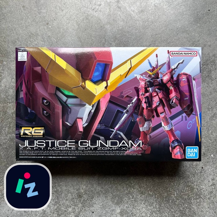 Jual Justice Gundam Rg Excitement Embodied Ready | Shopee Indonesia