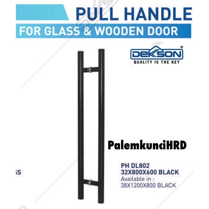 Jual [New] Pull Handle Dekkson Ph Dl 802 32 X 800 X 600 Black Dekson ...